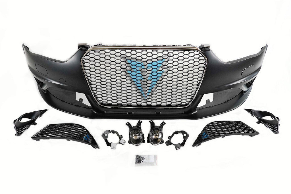 2013-2016 Audi A4 / S4 to RS4 Style Front Bumper Conversion Kit – E3Tuning
